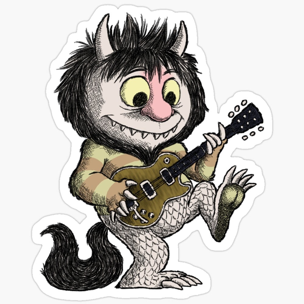 Kira Sticker - Rockin' Wild Thing Sticker - Single, Trio, Or Squad ...