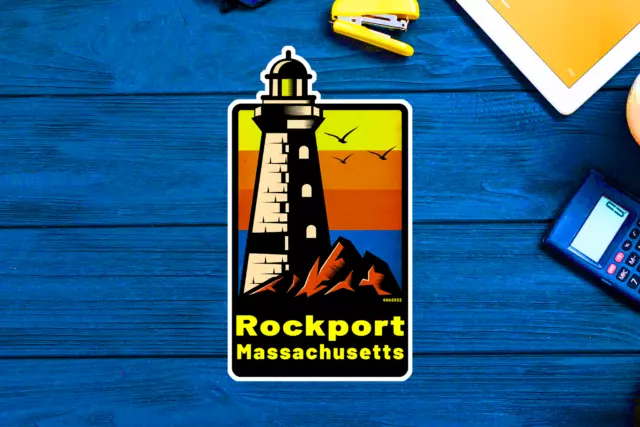 Kira Sticker With Rockport Massachusetts Lighthouse Decal Ma Decorative ...