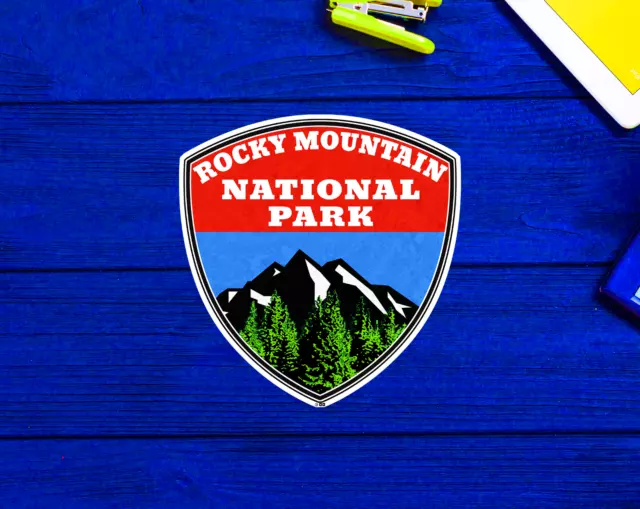 Kira Sticker With Rocky Mountain National Park Colorado Decal Lake ...