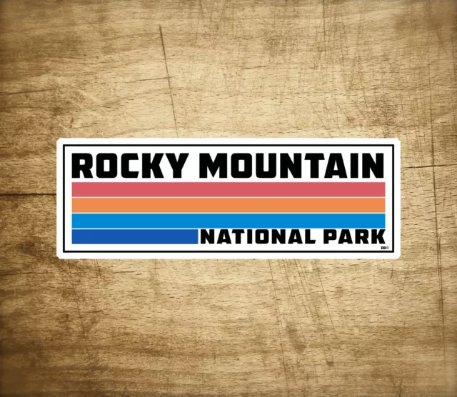 Kira Sticker With Rocky Mountain National Park Travel Decal Colorado ...