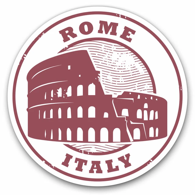 Kira Sticker With Rome Italy Ancient Colosseum Cool Gift Decorative ...