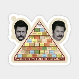 Kira Sticker With Ron Swanson Greatness Parks And Recreation Decorative ...