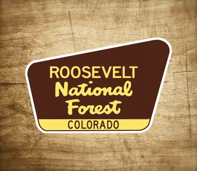 Kira Sticker With Roosevelt National Forest Decal Colorado Park ...