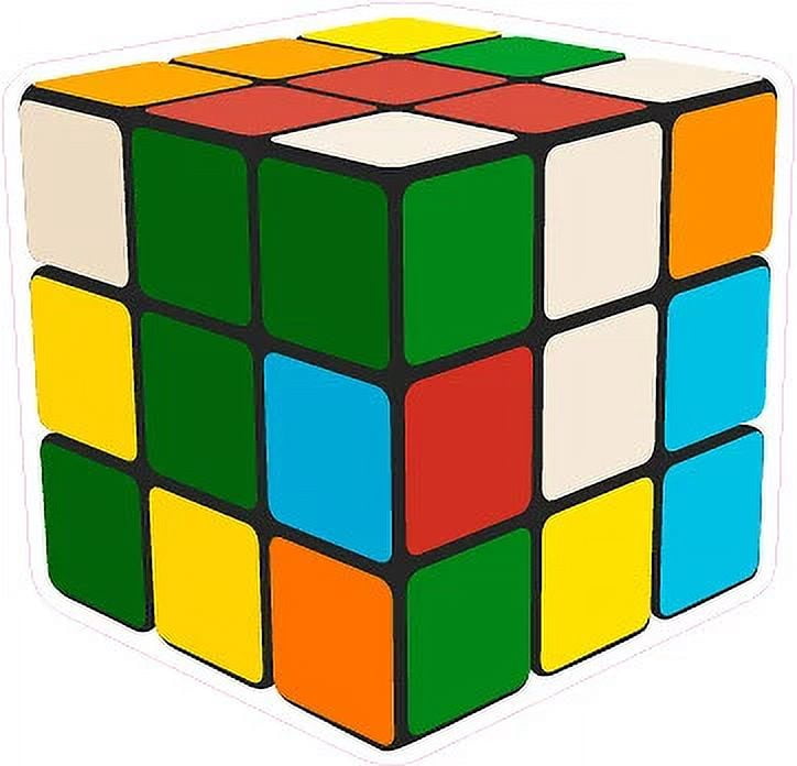 Kira Sticker With Rubiks Rubix Rubicks Cube Window Decal Decorative ...