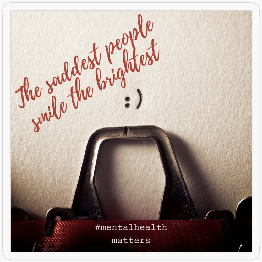 Kira Sticker With The Saddest People Smile The Brightest Transparent ...