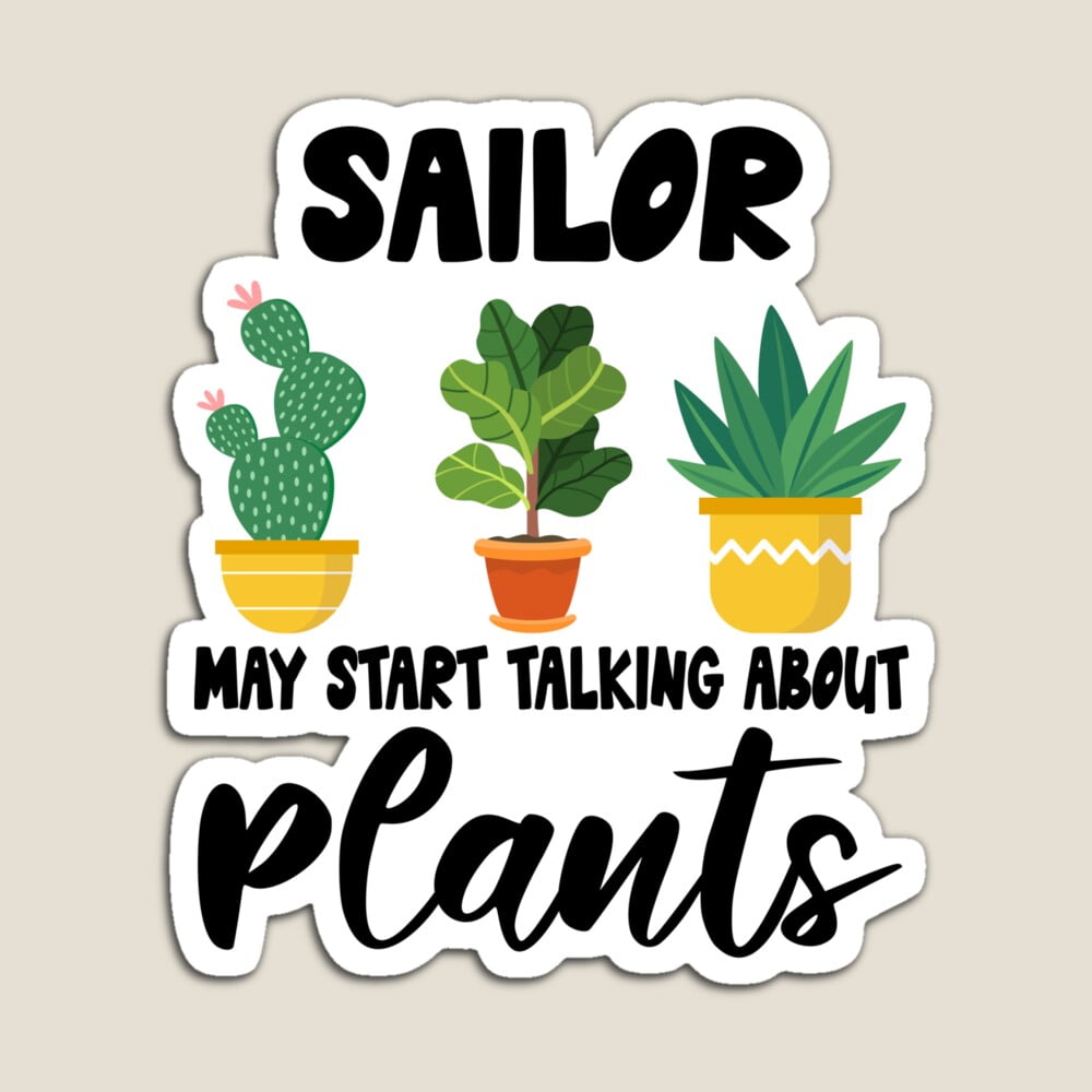 Kira Sticker With Sailor May Start Talking About Plants,Sailor Dad ...