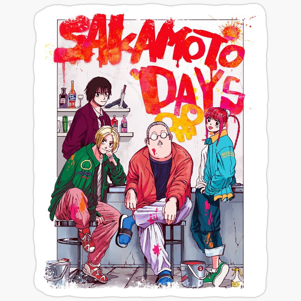 Kira Sticker - Sakamoto Days Gift For You - Phone Stickers, Waterproof ...