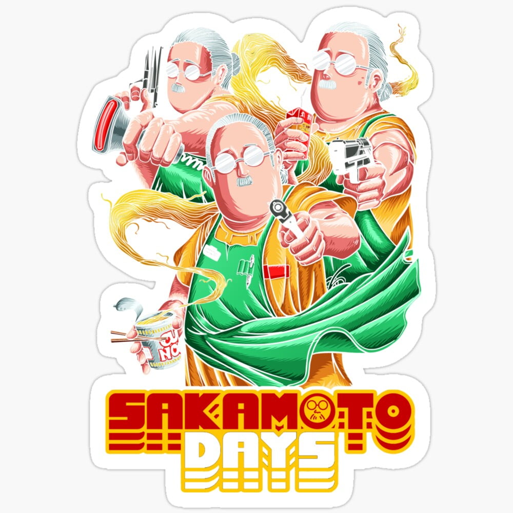 Kira Sticker - Sakamoto Days Gift For You - Phone Stickers, Waterproof ...
