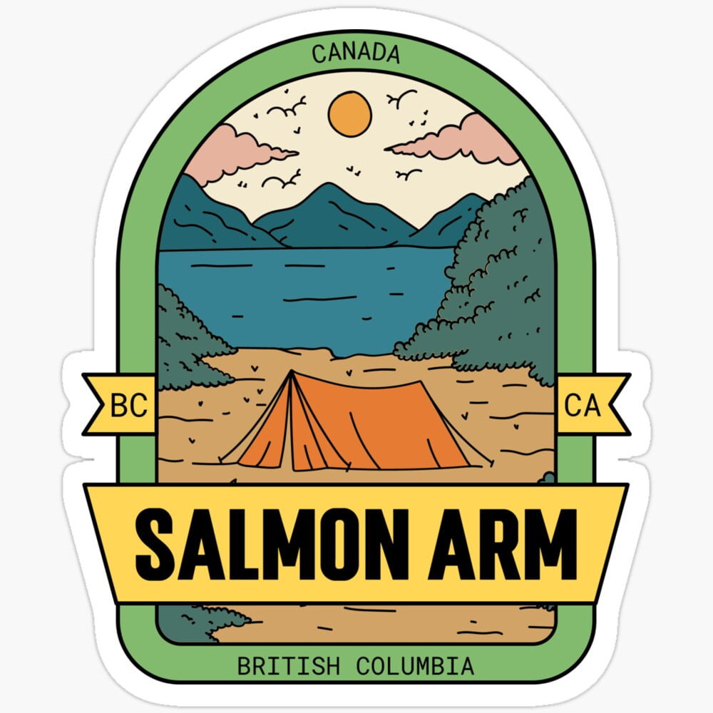 Kira Sticker - Salmon Arm British Columbia Canada Souvenir Gift For You ...