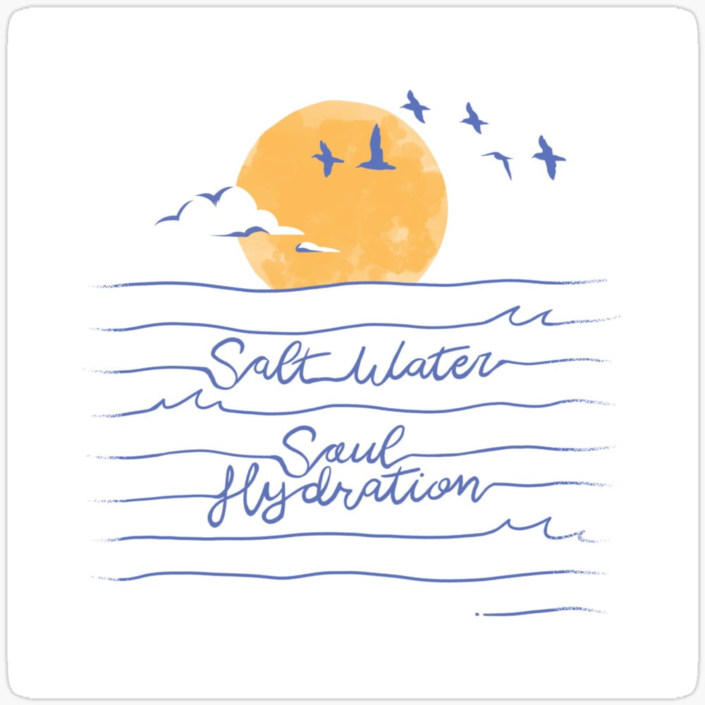 Kira Sticker - Salt Water Hydration For Theoul Perfect Gift for ...