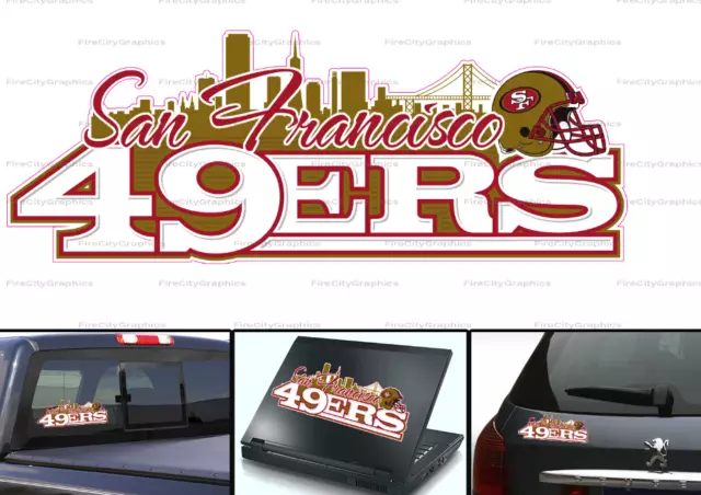 Kira Sticker With San Francisco San Francisco Football Team Decal ...
