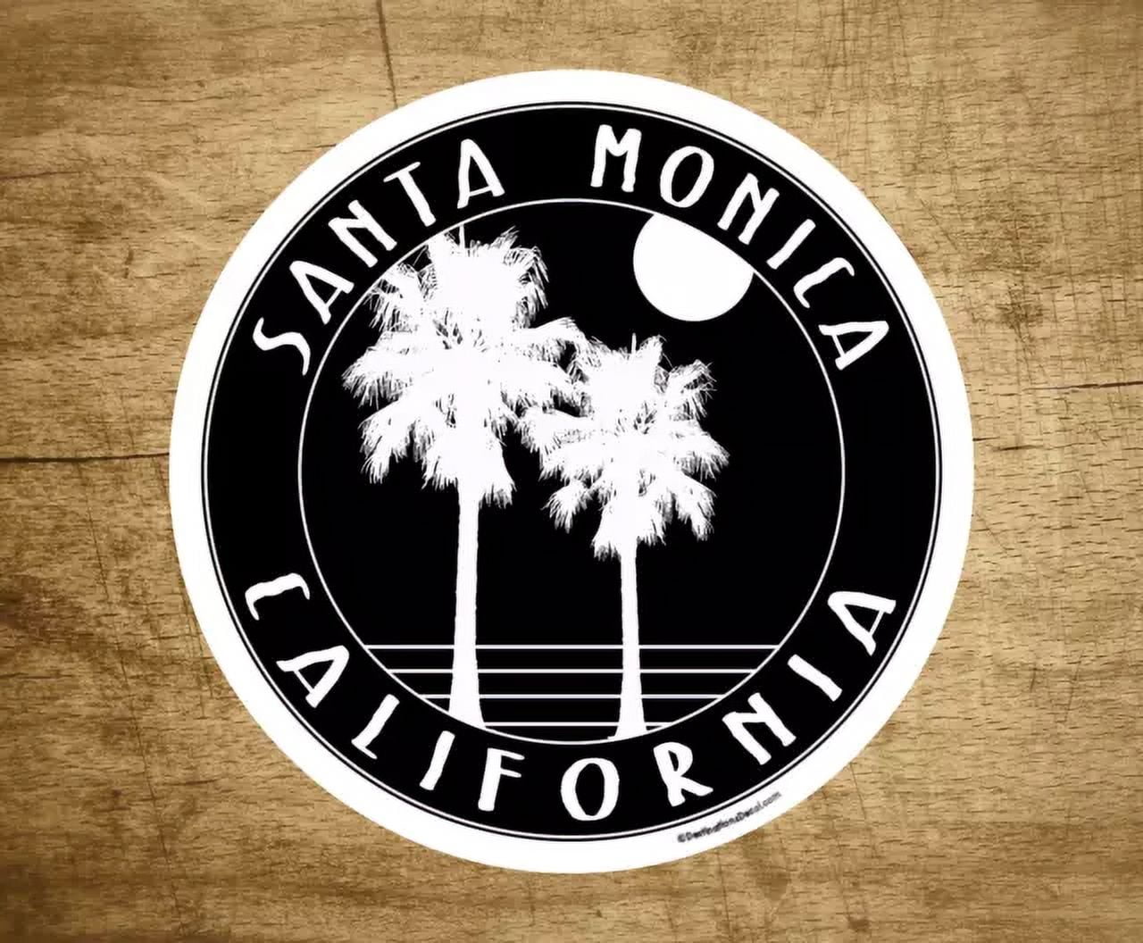 Kira Sticker With Santa Monica California Decal Surfing Pacific Ocean ...