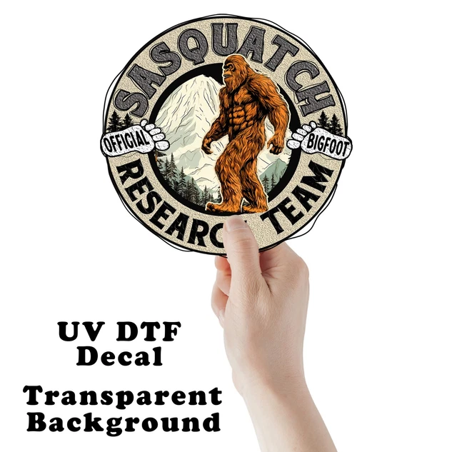 Kira Sticker With Sasquatch Research Team Official Bigfoot Sticker ...