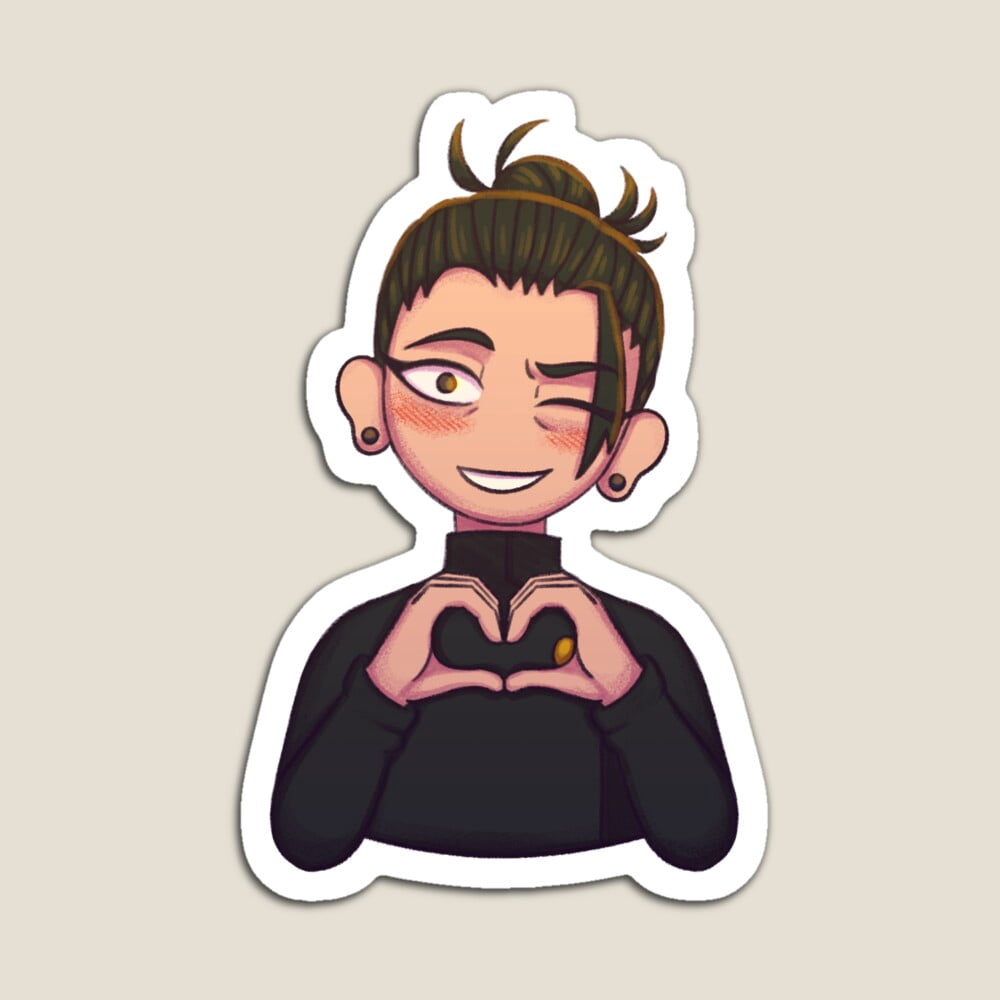 Kira Sticker With Satosugu Boyfriend Stickers - Geto Suguru Decorative ...