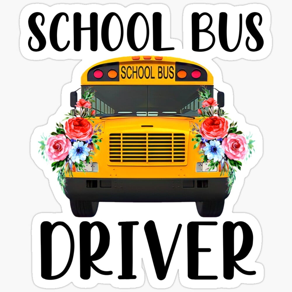 Kira Sticker - School Bus Driver Sticker - Single, Trio, Or Squad ...