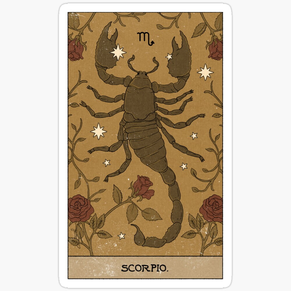 Kira Sticker - Scorpio Perfect Sticker Gift For Everyone ) - Walmart.com