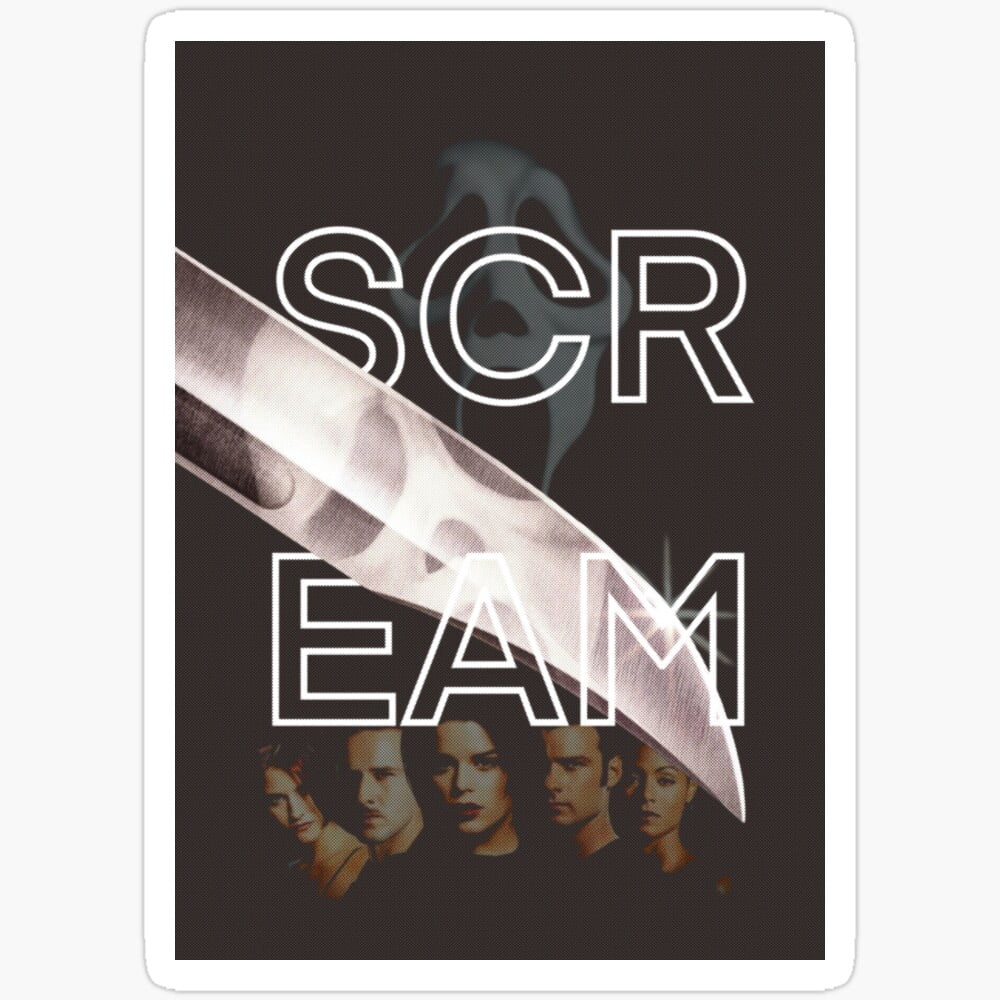 Kira Sticker - Scream Sticker - Walmart.com