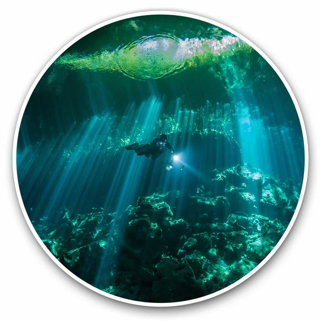 Kira Sticker With Scuba Diving Diver Mexico Cave Dive Cool Gift ...