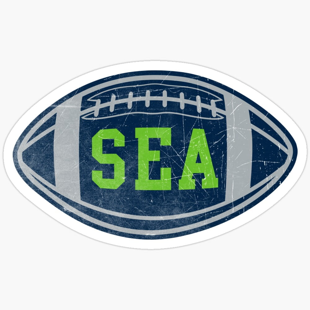 Kira Sticker - Seattle Retro Throwback Football - Phone Stickers ...