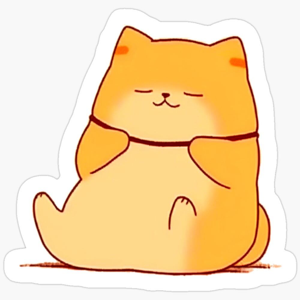 Kira Sticker - Serenading Furball Gift For You - Phone Stickers ...