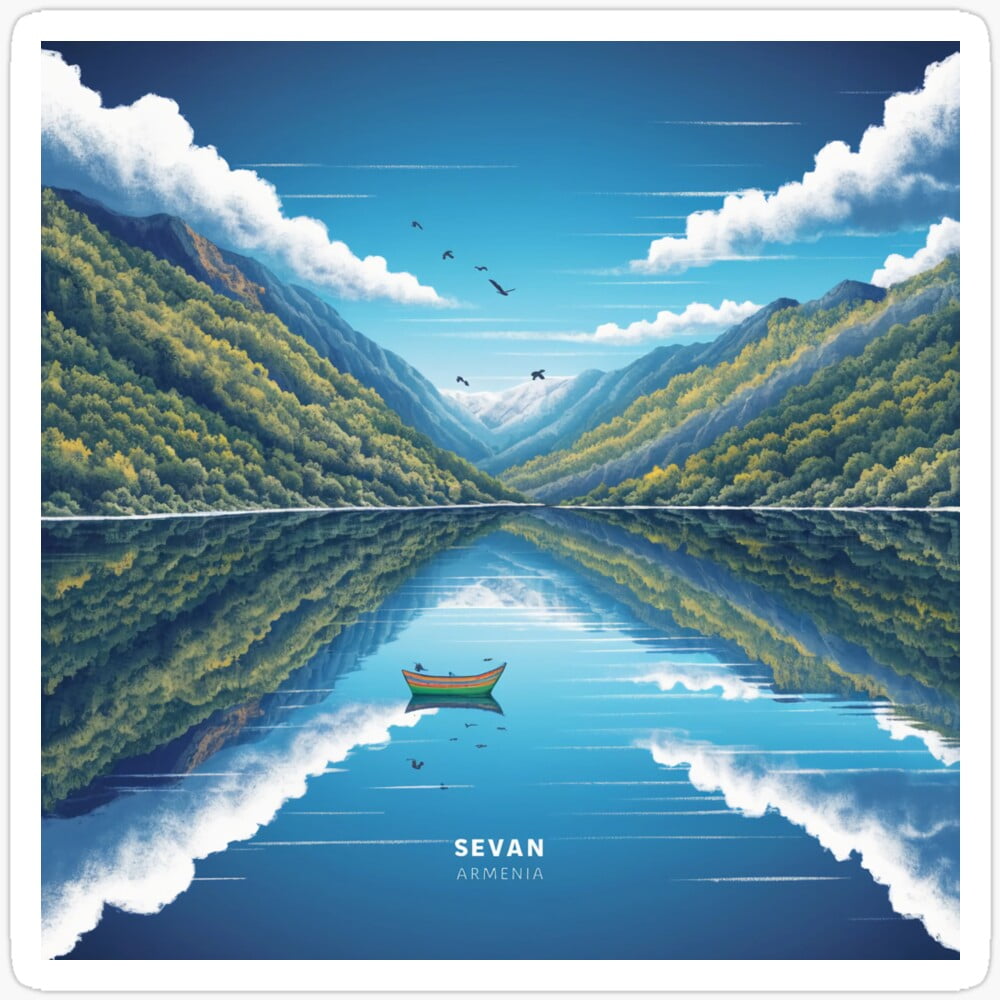 Kira Sticker - Sevan,Armenia Gift For You - Phone Stickers, Waterproof ...