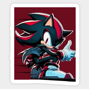 Kira Sticker With Shadow Hedgehog Sticker & Game, Gamer, Games, Gaming ...