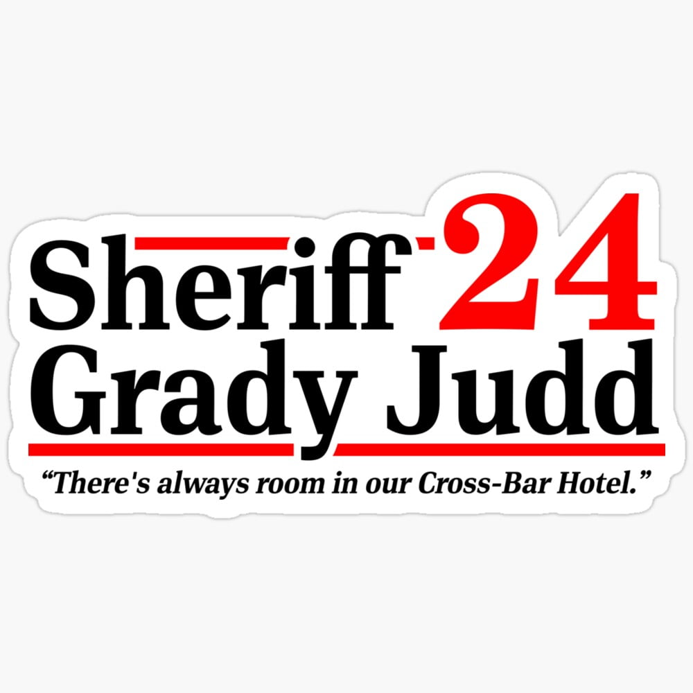 Kira Sticker - Sheriff Judd Grady For President '24 - Phone Stickers ...