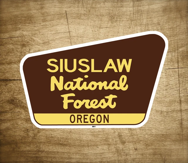 Kira Sticker With Siuslaw National Forest Decal Oregon Park Decorative ...