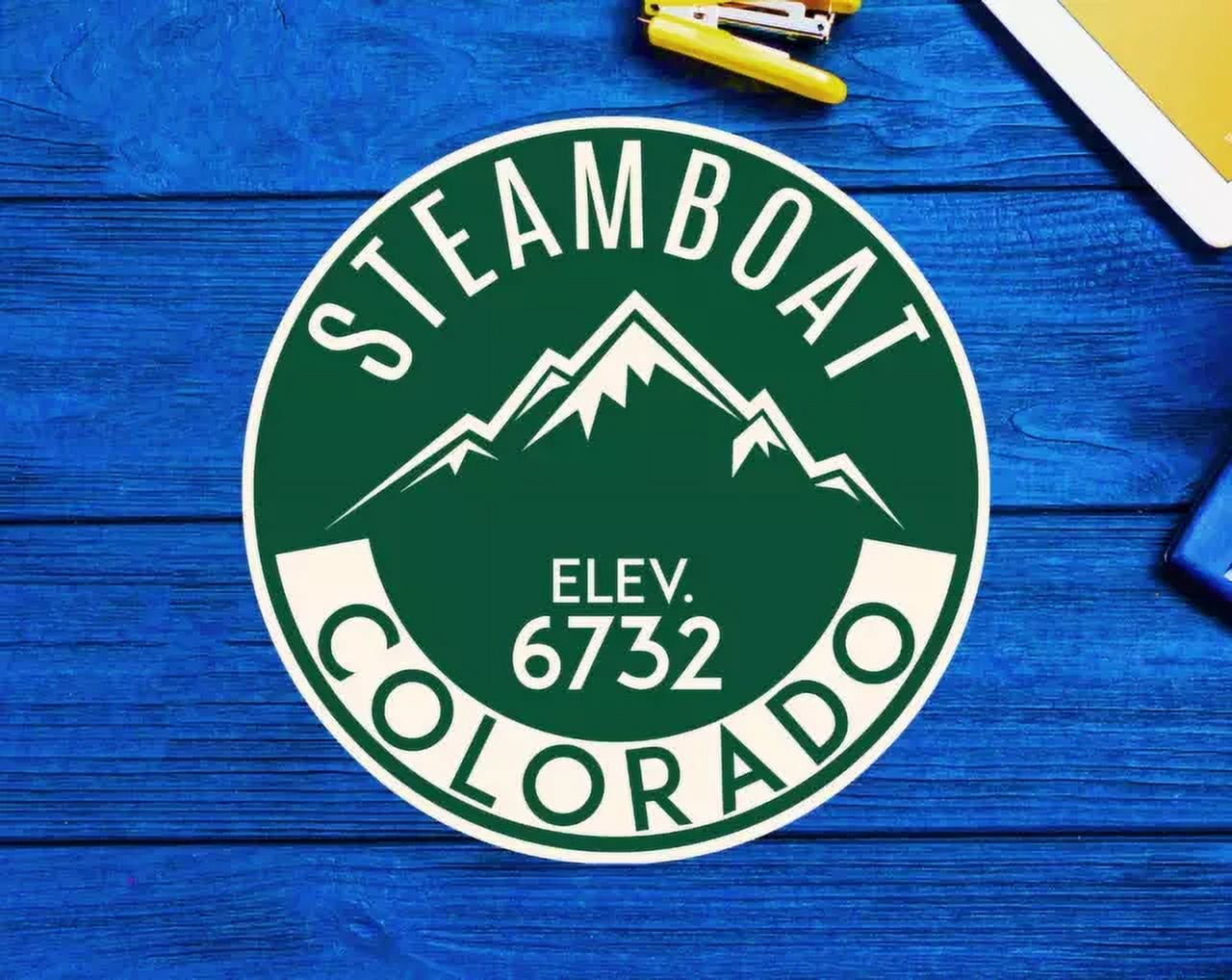 Kira Sticker With Skiing Steamboat Springs Colorado Decal Hiking ...