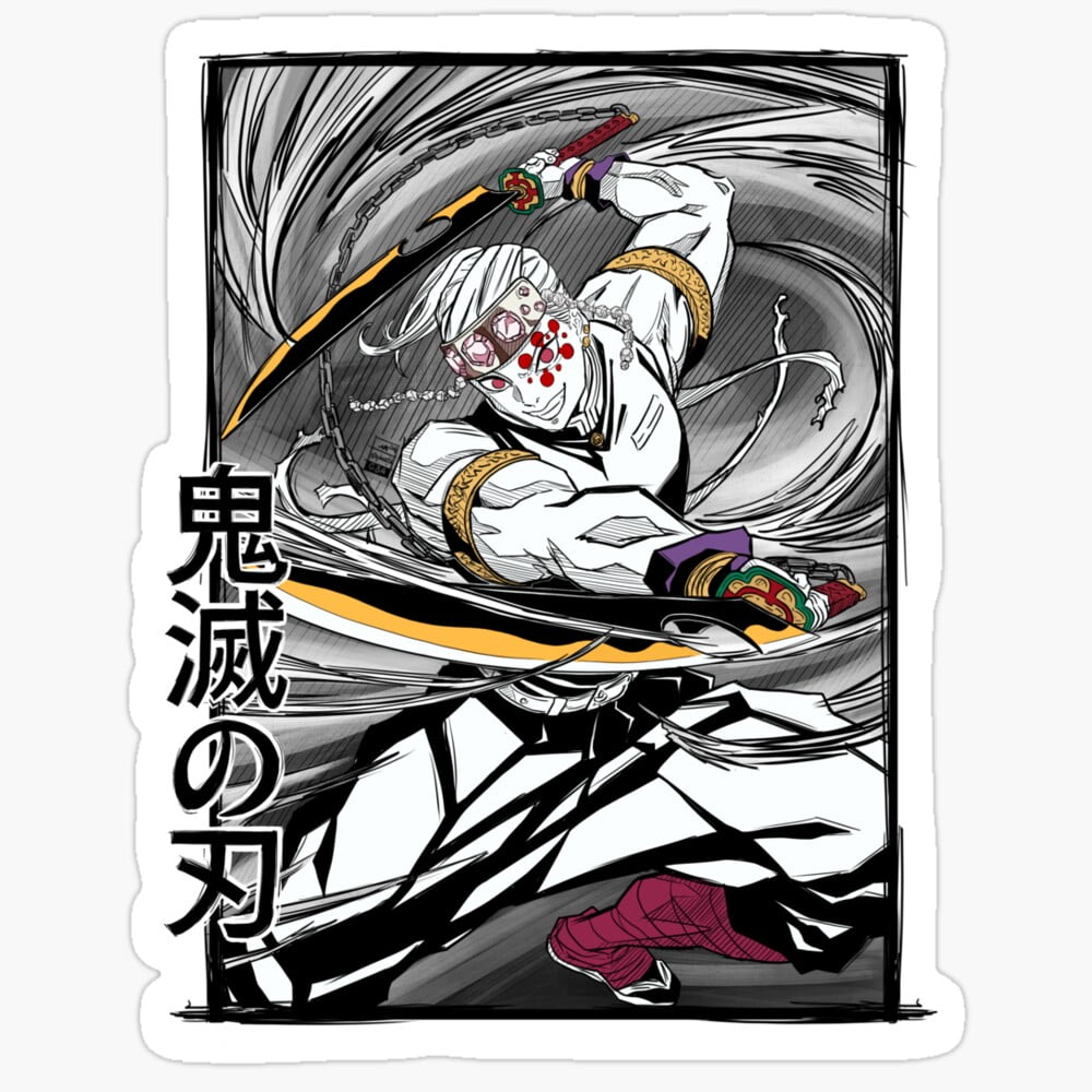 Kira Sticker - The Slayer Of Demons?!?!?! Tengen Uzui - Sound Gift For ...