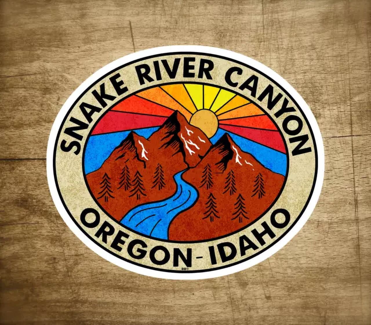 Kira Sticker With Snake River Canyon Oregon Idaho Decal Skiing Lakes ...