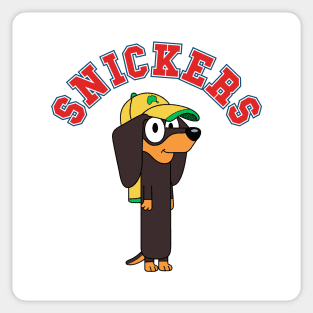 Kira Sticker With Snickers Bluey Bluey S For Kids, Bluey S Party Favors ...