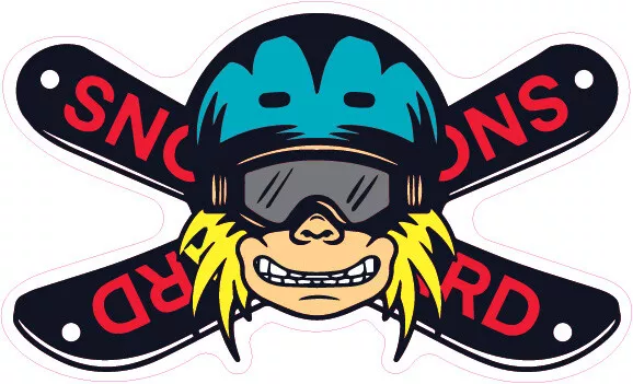 Kira Sticker With Snowboarding Freeride Snowx Window Decal Decorative ...