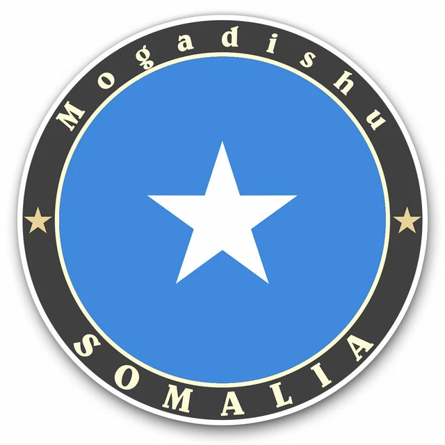 Kira Sticker With Somalia Mogadishu Africa Flag Cool Gift Decorative ...