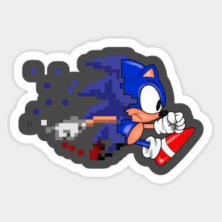 Kira Sticker With Sonic Evolution Sticker & Comics, Sega Mega Drive ...
