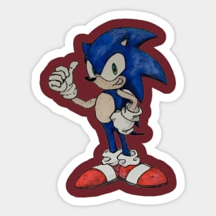 Kira Sticker With Sonic The Hedgehog Sticker & Fast, Game, Gamer ...