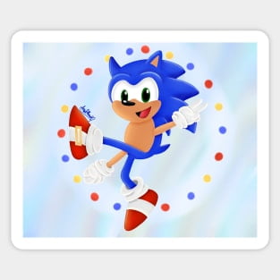Kira Sticker With Sonic The Hedgehog Sticker & Sonic, Gaming, Hedgehog ...