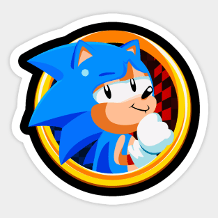Kira Sticker With Sonic Smug Sticker & Smash Bros, Sonicthehedgehog ...