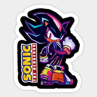 Kira Sticker With Sonic Wpap Pop Art Sticker & Gaming, Pop Art, Sega ...