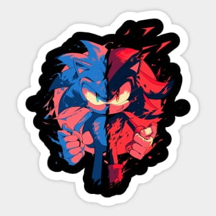 Kira Sticker With Sonic X Shadow Sticker & Eggman, Gamer, Gaming ...