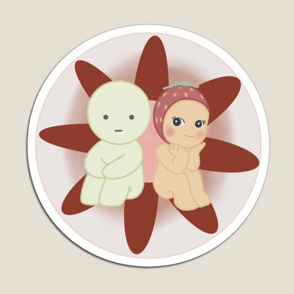 Kira Sticker With Sonny Angel And Smiski & Sonnyangel, Smiski, Collect ...