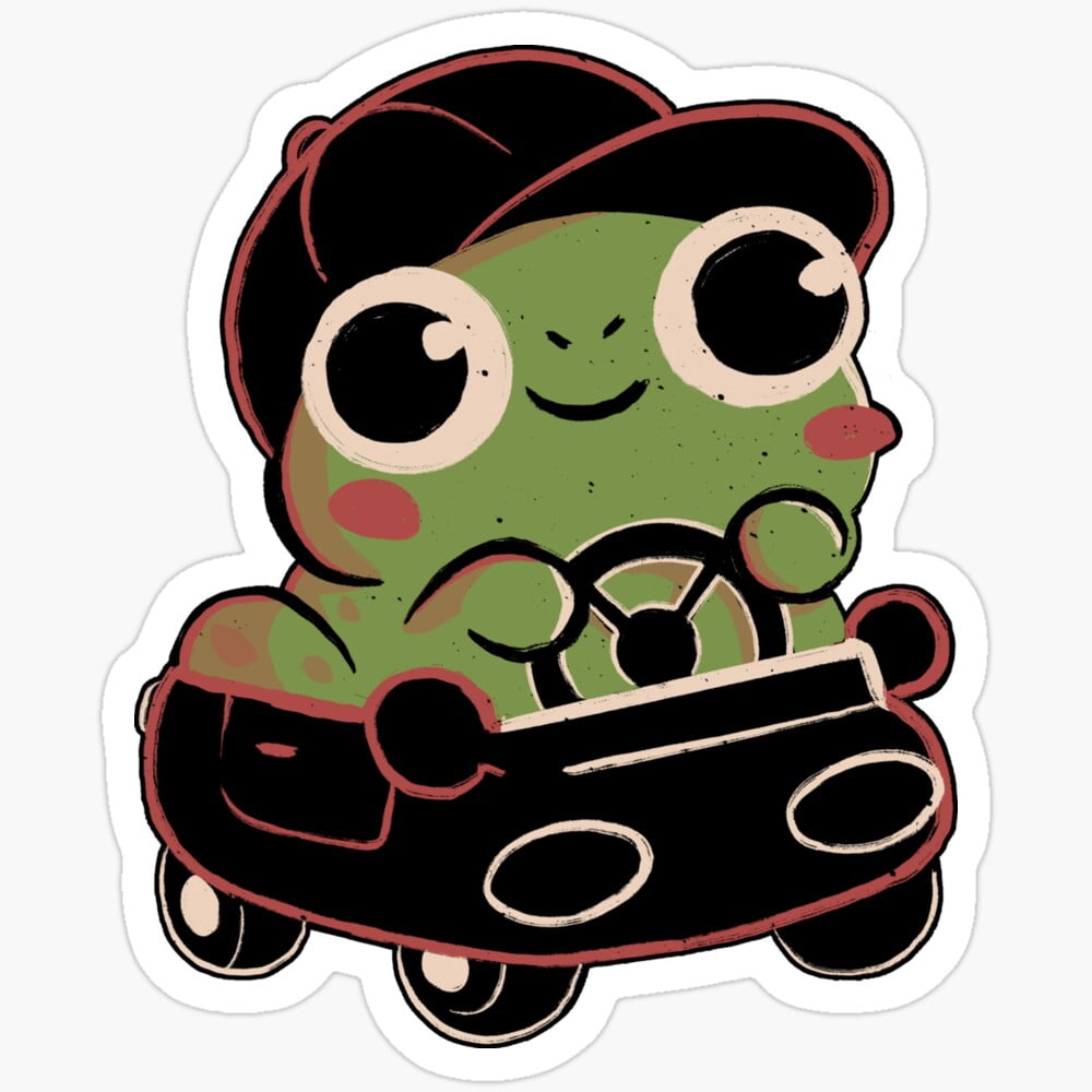 Kira Sticker With Sorry I'M Late I Was Overthinking - Cute Creepy Cute ...