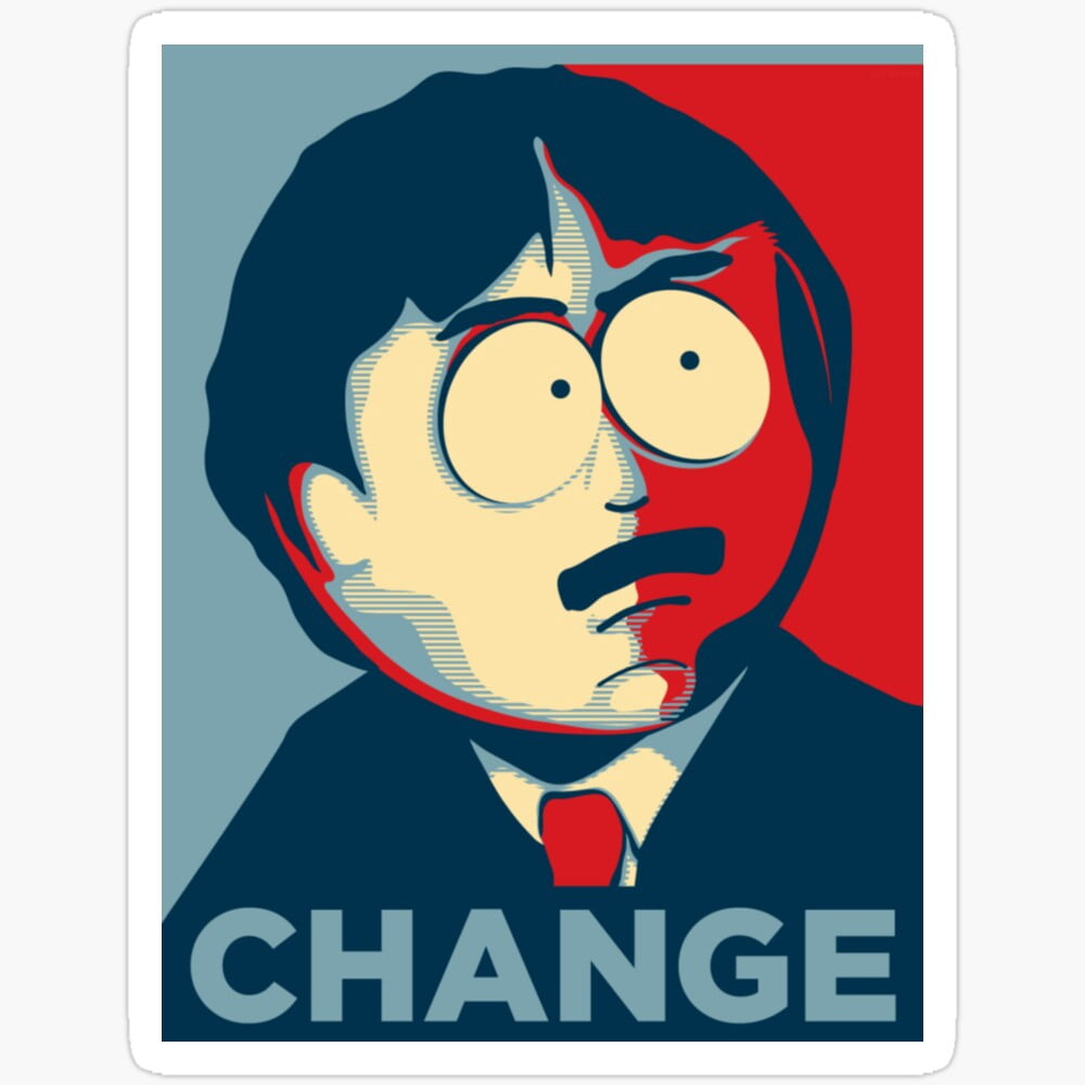 Kira Sticker - South Park Mr Marsh Gift For You - Phone Stickers ...