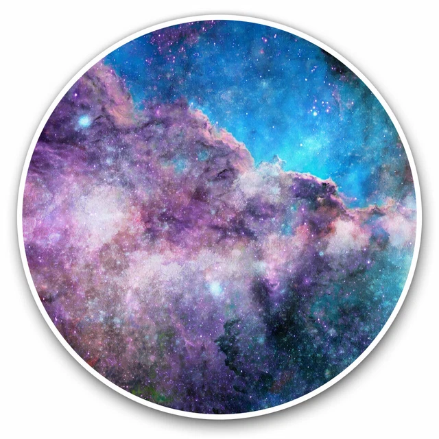 Kira Sticker With Space Galaxy Nebula Nasa Fun Cool Gift Decorative ...