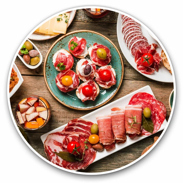 Kira Sticker With Spanish Tapas Food Restaurant Spain Cool Gift ...