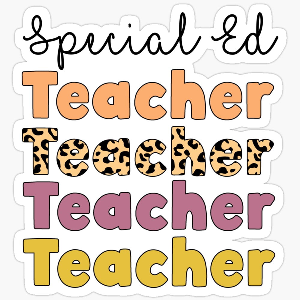 Kira Sticker - Special Ed Education Sped Teacher Teaching Work Job ...