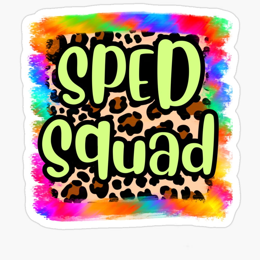 Kira Sticker - Sped Squad Cute Special Ed Education Teacher Student ...