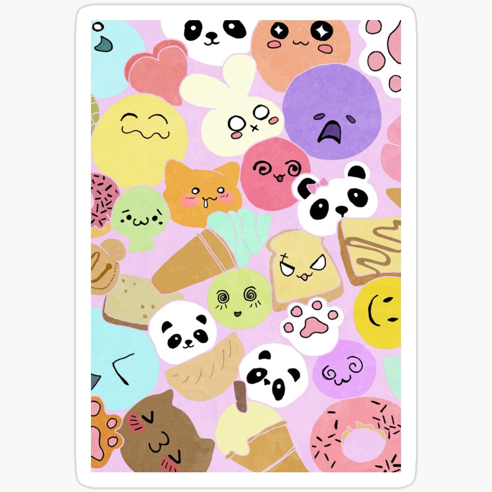 Kira Sticker - Squishies - Phone Stickers, Waterproof Decals Water ...