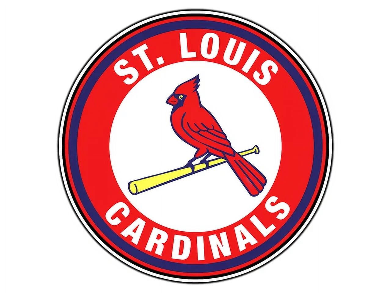 Kira Sticker With St. Louis Cardinals Emblem Logo Baseball Decorative ...