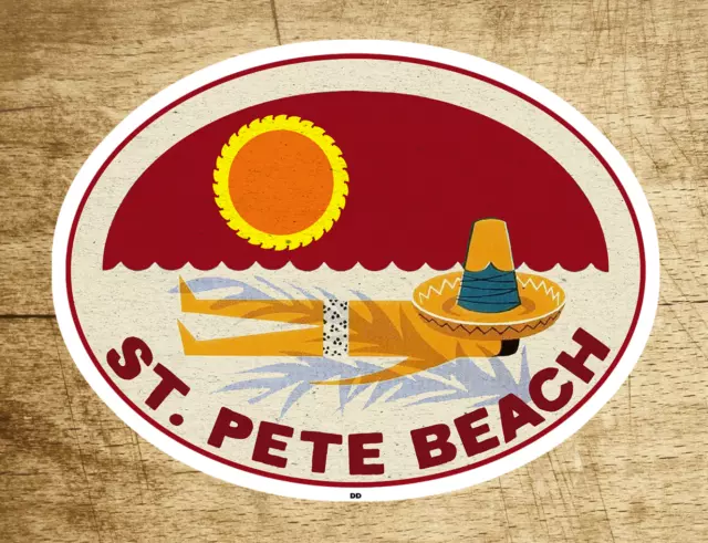 Kira Sticker With St. Pete Beach Decal Saint Petersburg Florida Vintage ...